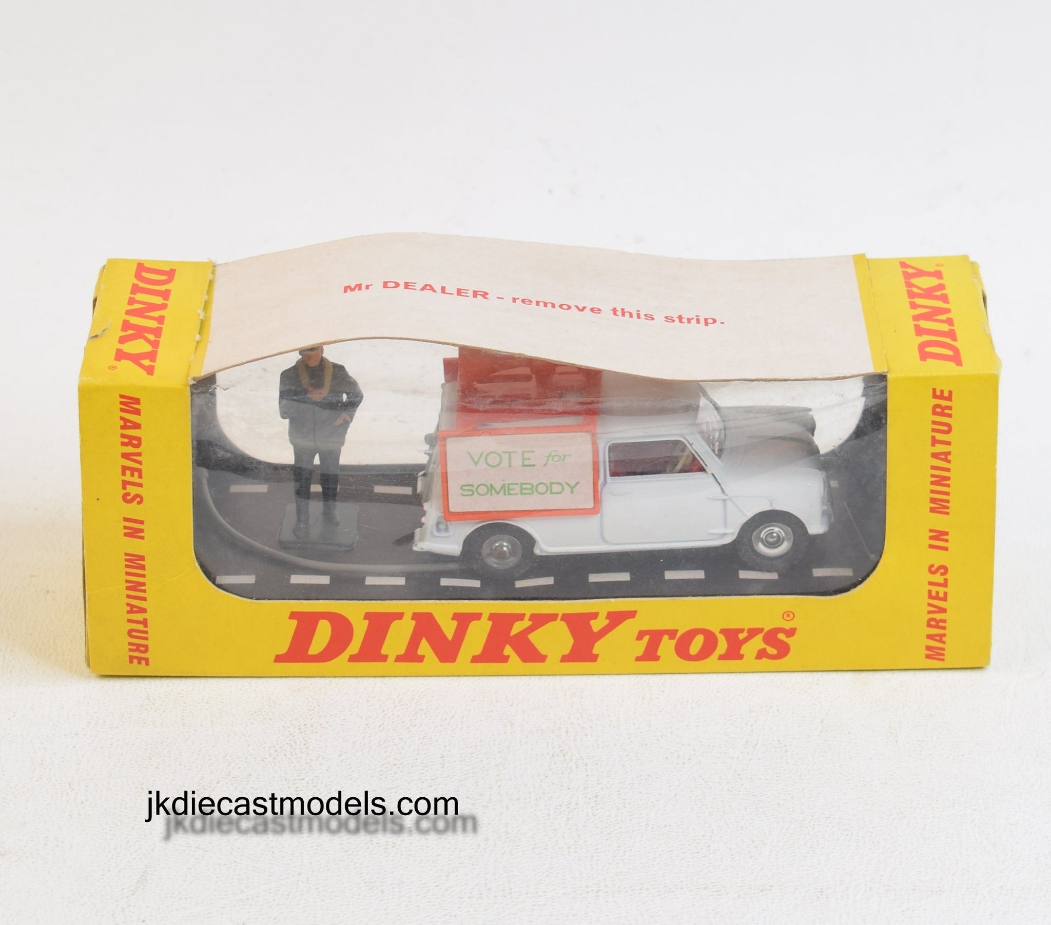 Dinky 492 Election Mini-Van Mint/Lovely box – JK DIE-CAST MODELS