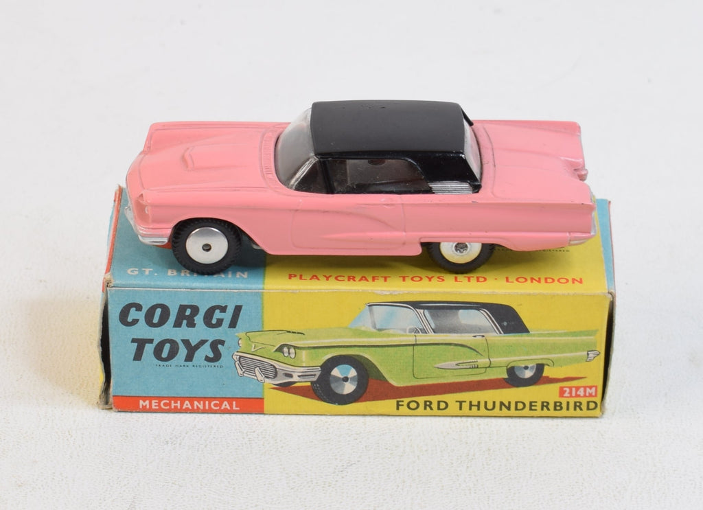 Corgi Toys 214m Thunderbird Virtually Mint/Boxed – JK DIE-CAST MODELS