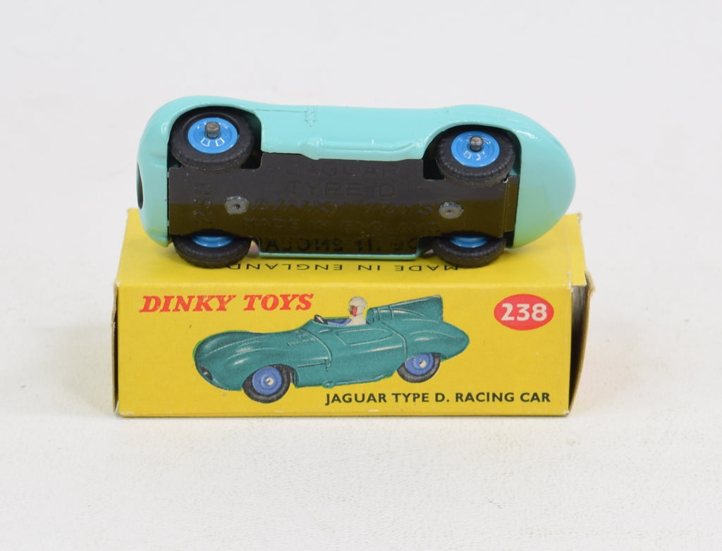 Dinky Toys 238 D type Jaguar Virtually Mint/Nice box – JK DIE-CAST MODELS
