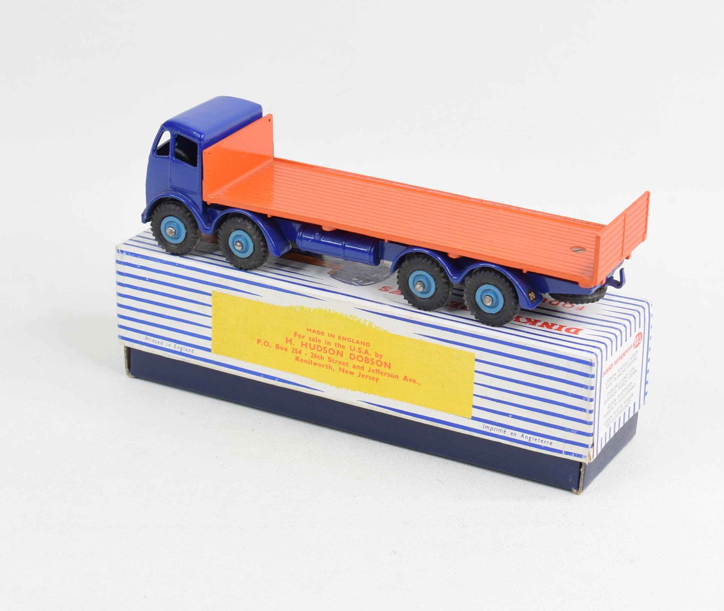 Dinky toys 903 Foden flat truck with tailboard Virtually Mint/Nice box ...