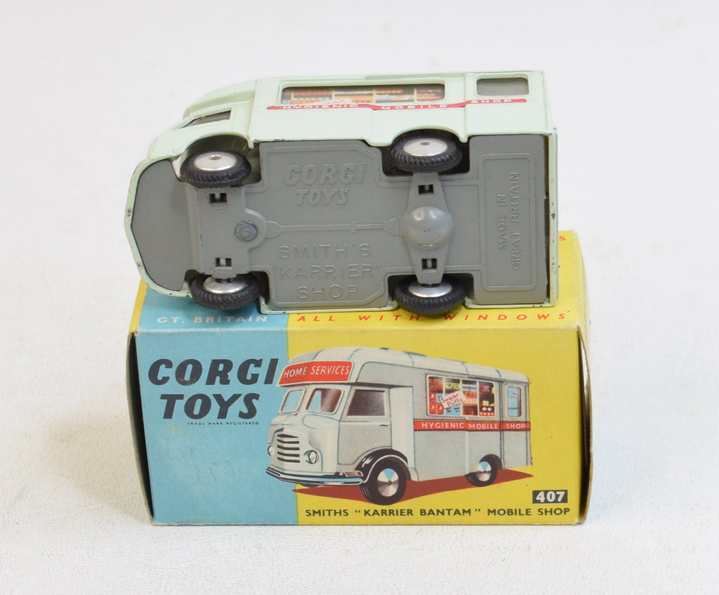 Corgi toys 407 Smith's Bantam Mobile shop Virtually Mint/Nice box – JK ...