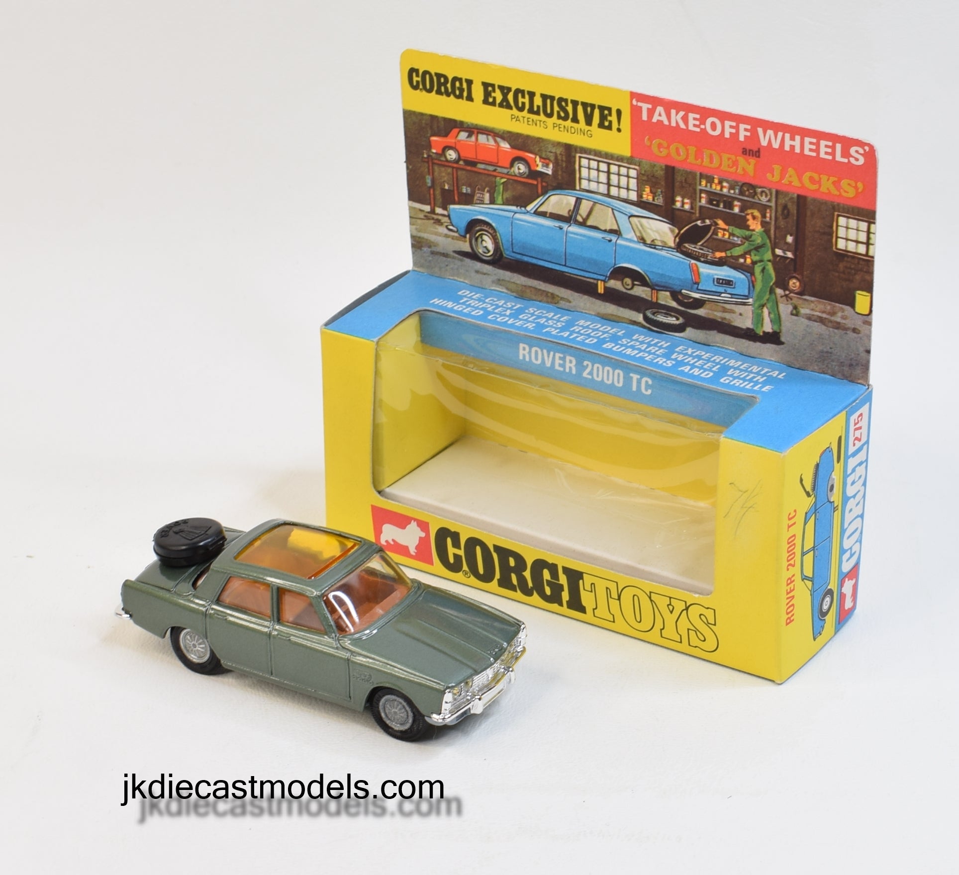 Corgi toys 275 Rover 2000 TC Virtually Mint/Nice box – JK DIE-CAST MODELS