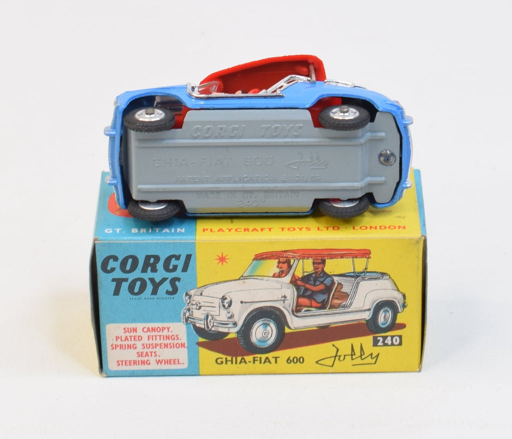 Corgi toys 240 Fiat Jolly Virtually Mint/Lovely box – JK DIE-CAST MODELS