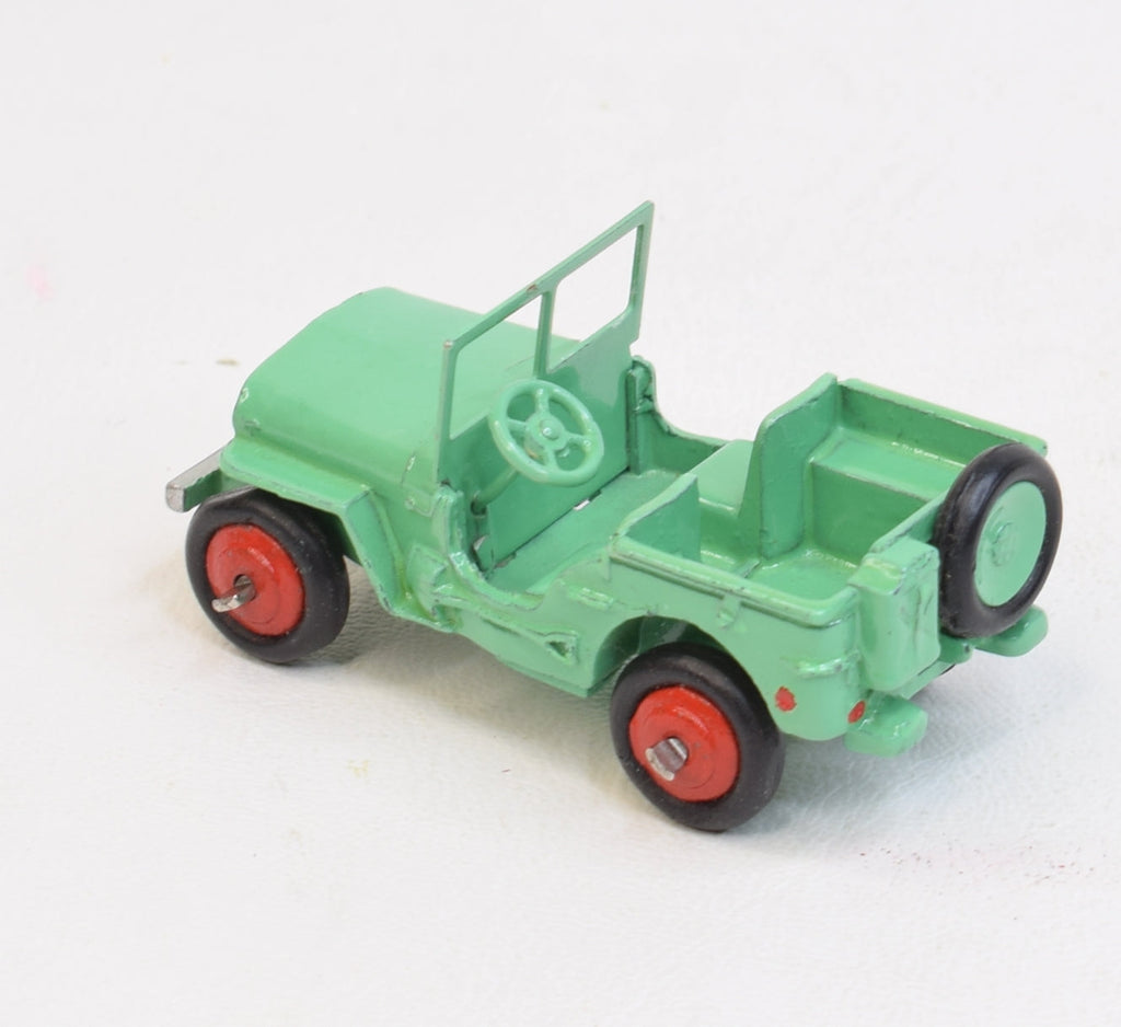Dinky Toys 25J Jeep - Virtually Mint – JK DIE-CAST MODELS