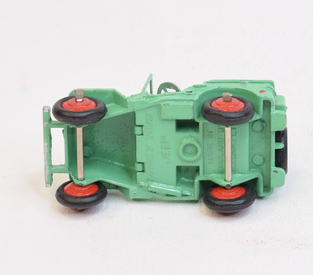 Dinky Toys 25J Jeep - Virtually Mint – JK DIE-CAST MODELS