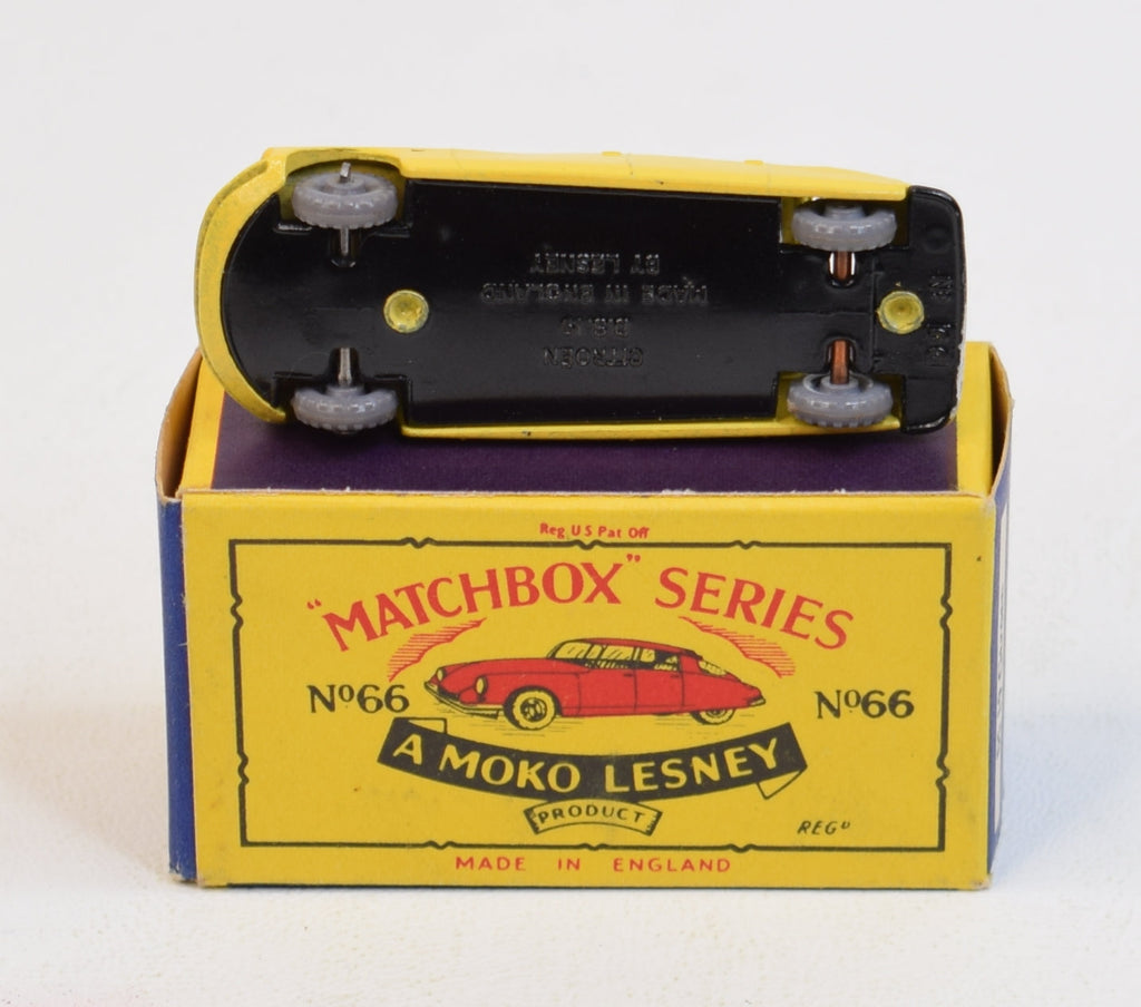 Matchbox Lesney 66 DS 19 Citroen GPW/B4 box Virtually Mint/Lovely box ...