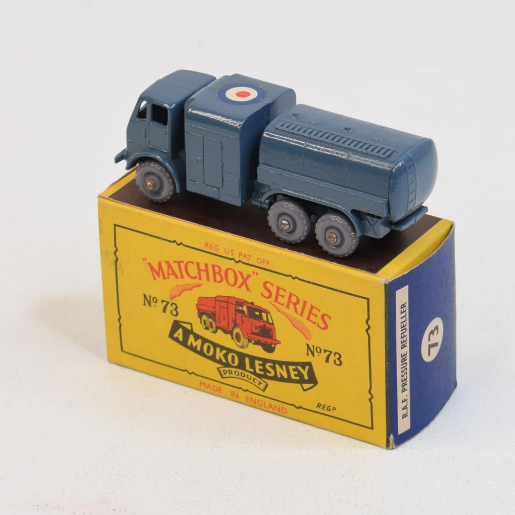 Matchbox Lesney 73 RAF Refueller GPW/B4 box Virtually Mint/Lovely box ...