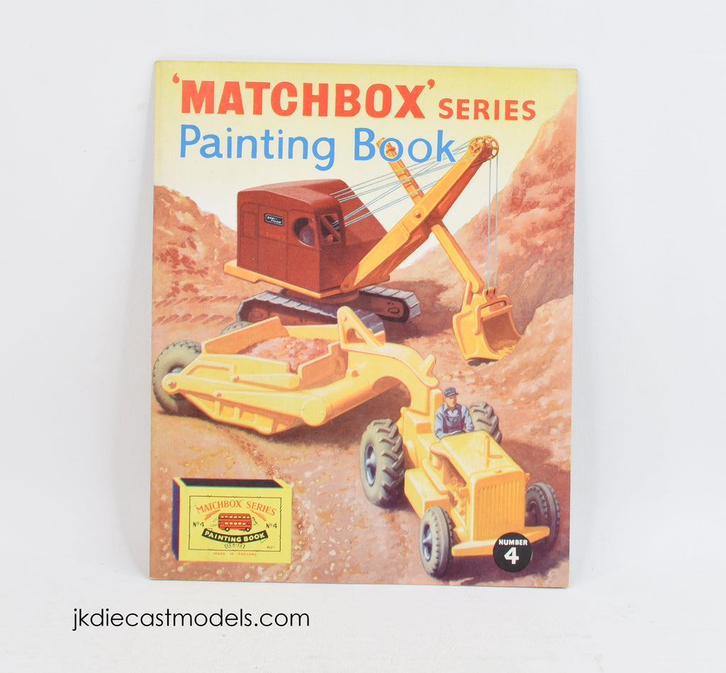 Matchbox Series Painting Book No.4 - Mint – JK DIE-CAST MODELS