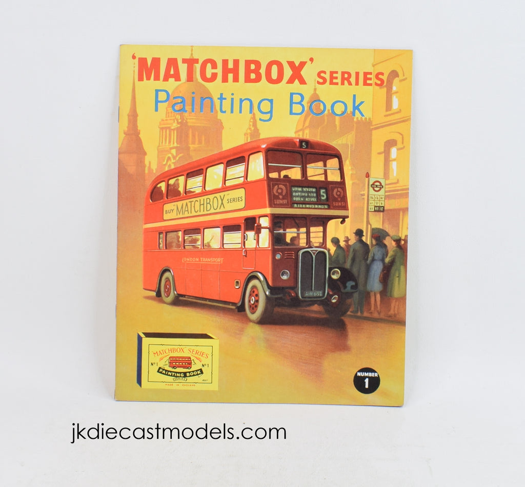 Matchbox Series Painting Book No.1 - Mint – JK DIE-CAST MODELS