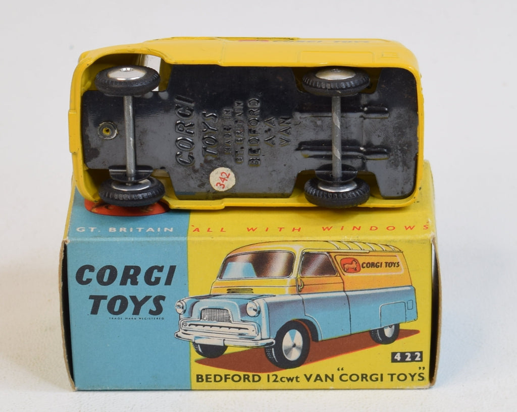 Corgi Toys 422 Bedford Van 'Corgi Toys' Virtually Mint/Nice box – JK ...