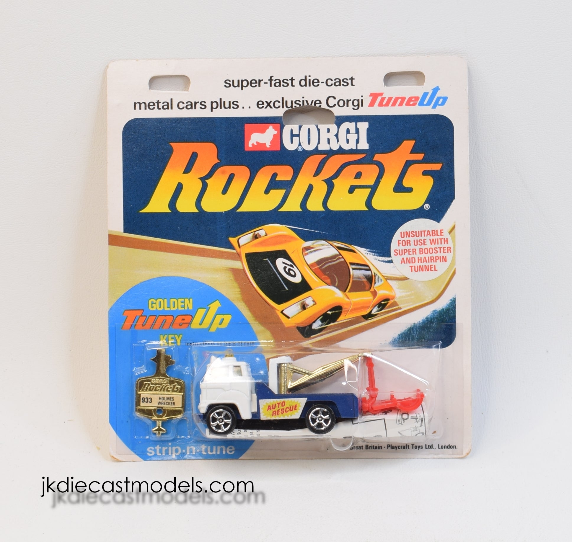 Corgi Rockets 933 Holmes Wrecker Mint/Lovely card/blister – JK DIE-CAST ...