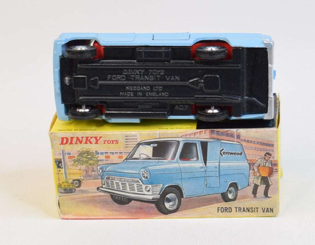 Dinky toy 407 'Kenwood' Ford Transit Virtually Mint/Boxed (No.4) – JK ...