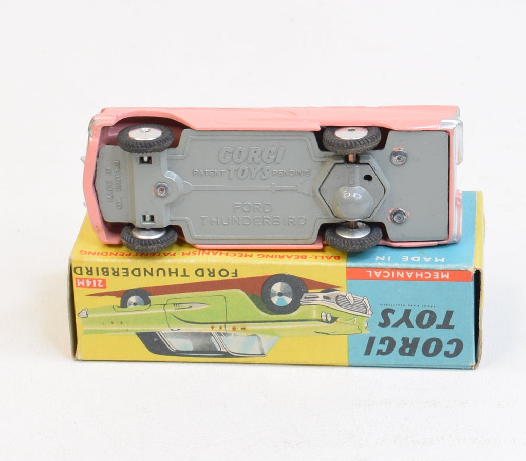 Corgi Toys 214m Thunderbird Virtually Mint/Nice box 'Avonmore' Collect ...