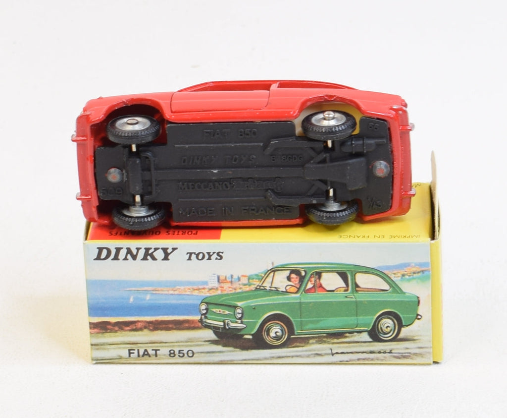 French Dinky 509 Fiat 850 Mint/Lovely box (No.4) – JK DIE-CAST MODELS