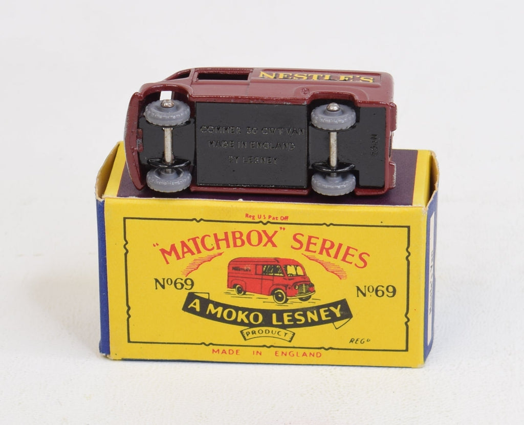 Matchbox Lesney 69 Nestlé's Van GPW/B4 box Virtually Mint/Lovely box ...