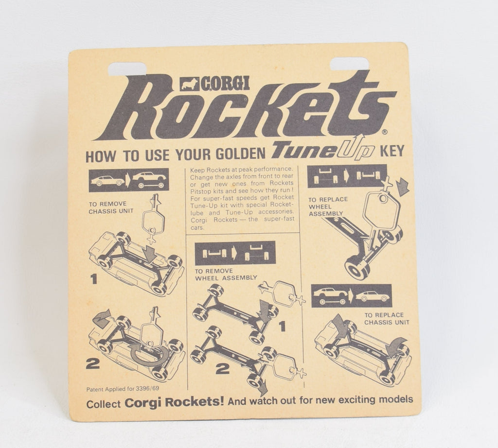Corgi Rockets 907 Cadillac Eldorado Mint/Lovely card & blister – JK DIE ...