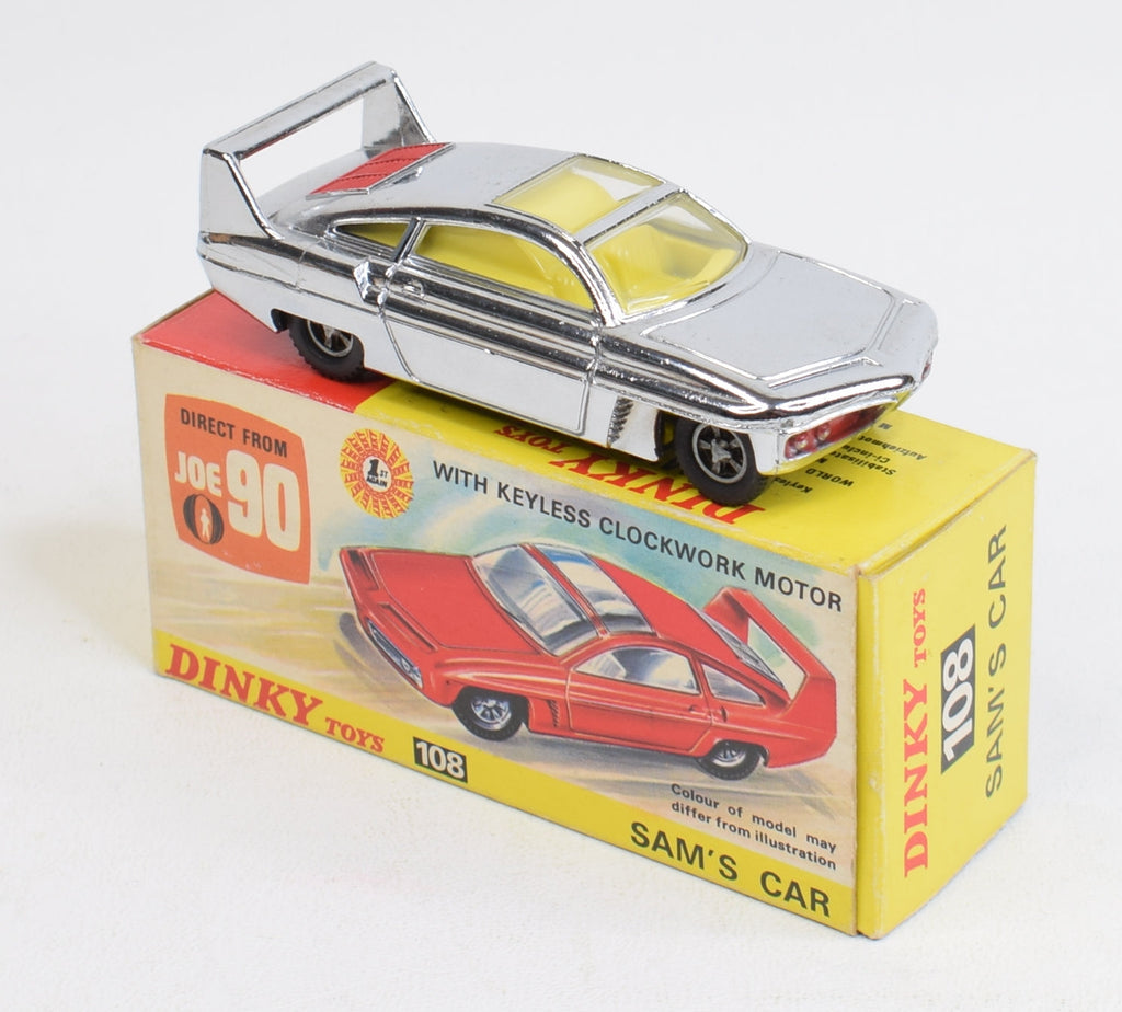 Dinky toys 108 Sam's Car Virtually Mint/Nice box 'Llanellen' Collectio ...