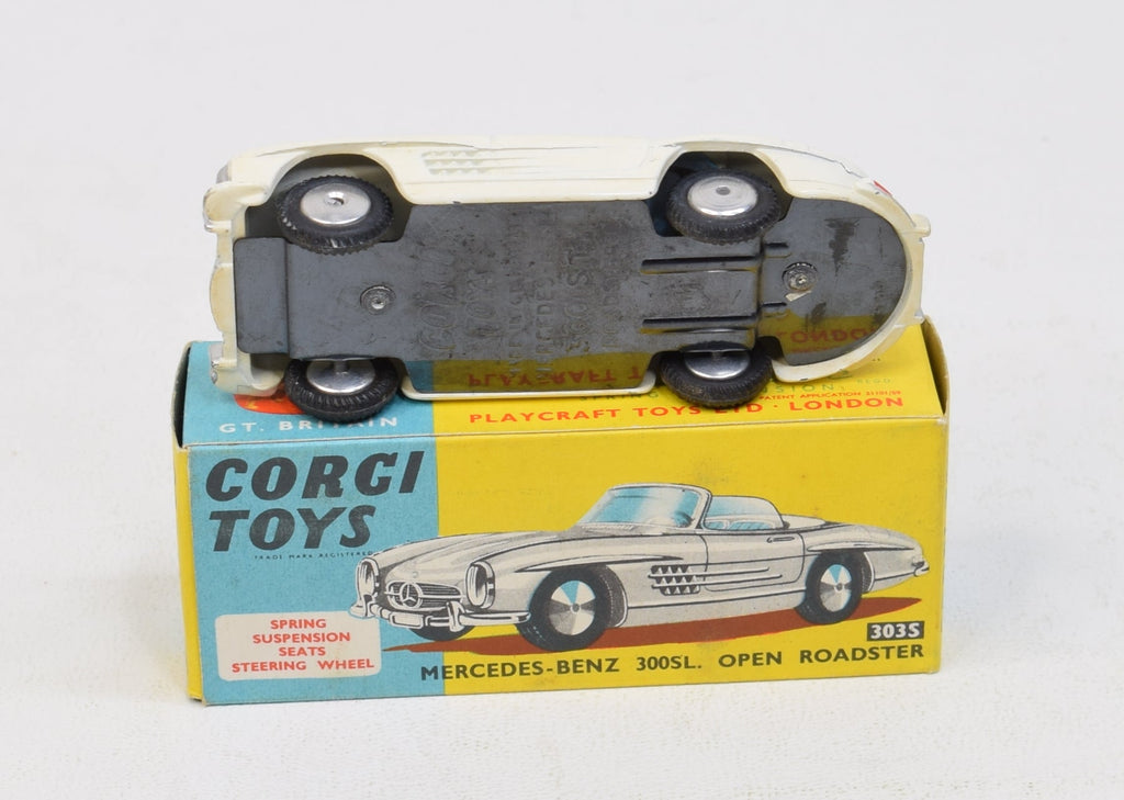 Corgi toys 303 Mercedes-Benz 300sl Roadster Virtually Mint/Nice box ...