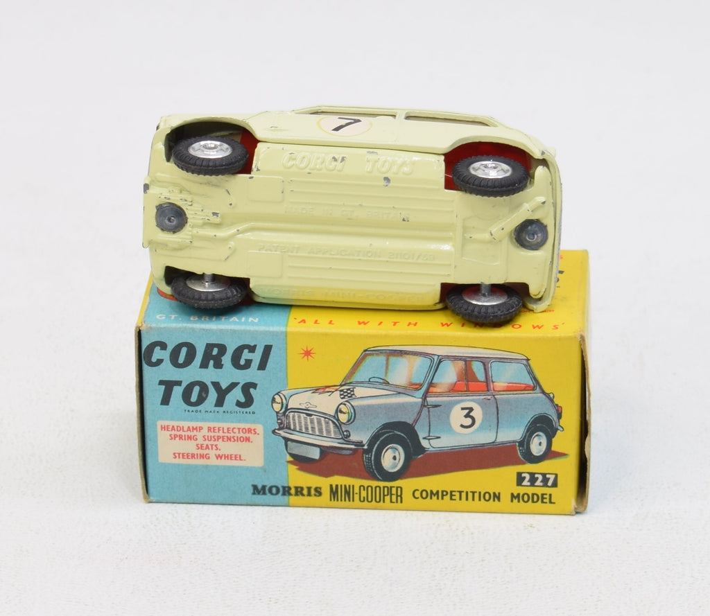 Corgi toys 227 Mini-Cooper Competition Virtually Mint/Nice box - ''The ...