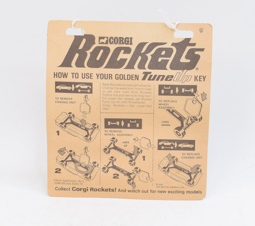 Corgi Rockets 928 S.P.E.C.T.R.E Mercedes OHMSS Mint/Nice card/blister ...