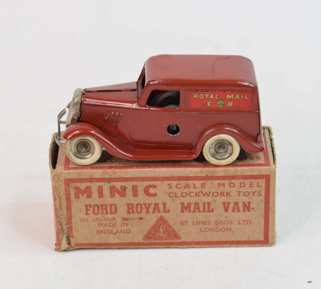 Pre war - Tri-ang Minic No.3m Ford Royal Mail Van - Virtually Mint/Box ...