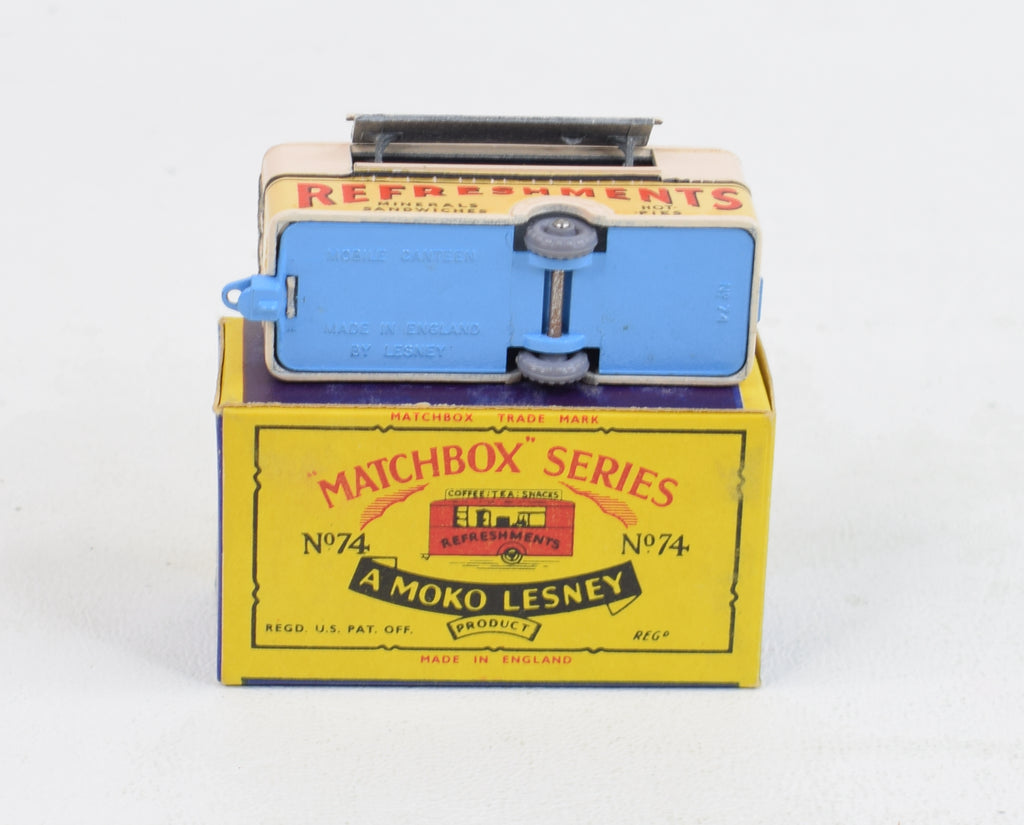 Matchbox Lesney 74 Mobile Canteen GPW/B4 Virtually Mint/Nice box – JK ...