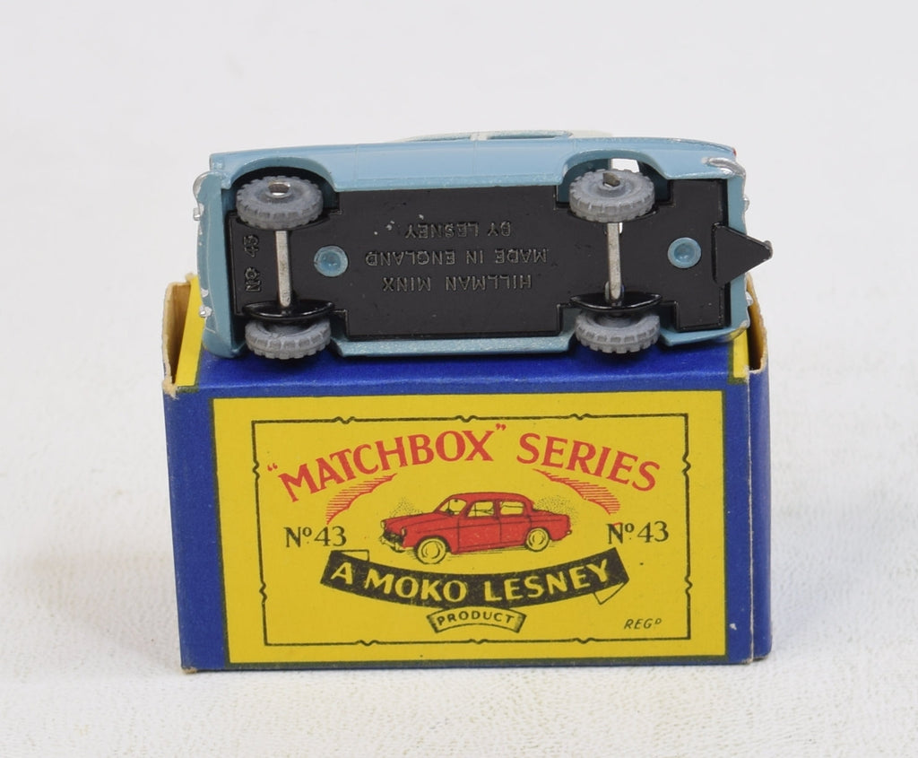 Matchbox Lesney 43 Hillman Minx MW/B2 box Virtually Mint/Lovely box ...