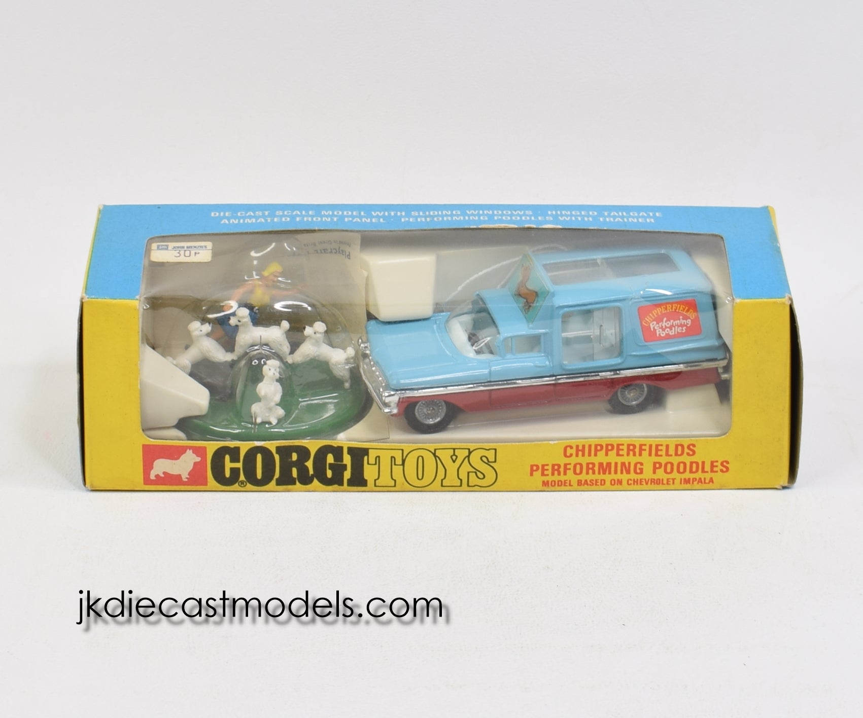 Corgi toys 511 Chipperfields Performing Poodles Virtually Mint/Boxed ...