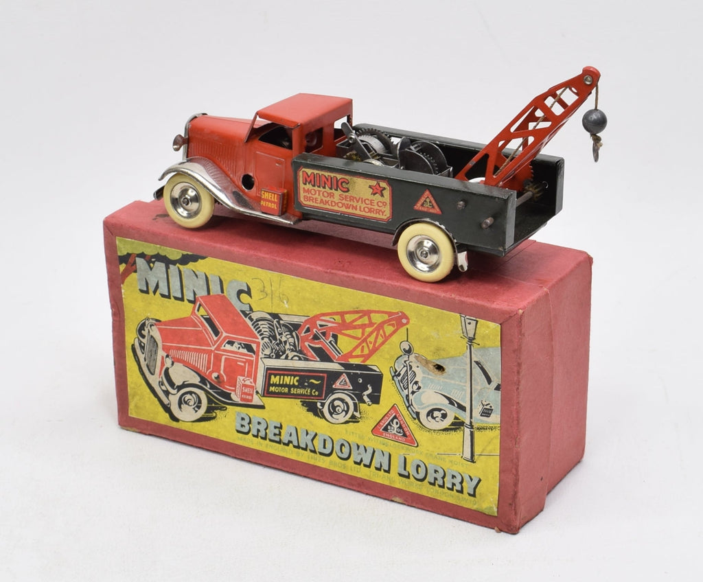 Tri-ang 48m Minic Morris Breakdown Truck Virtually Mint/Boxed – JK DIE ...