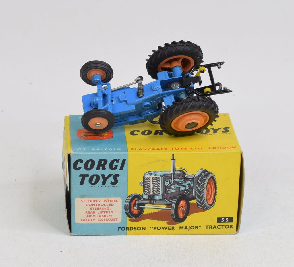 Corgi Toys 55 Fordson 'Power Major' Tractor Very Near Mint/Boxed ''The ...