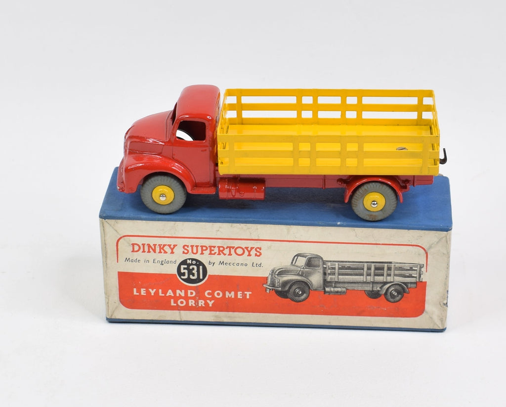 Dinky Toys 531 Leyland Comet Lorry Virtually Mint/Boxed – JK DIE-CAST ...