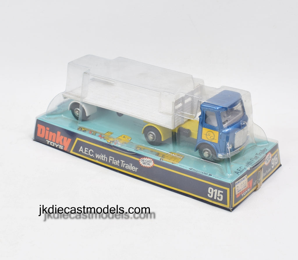 Dinky Toys 915 A.E.C Virtually Mint/Lovely box (974 Hoyner cab) – JK ...