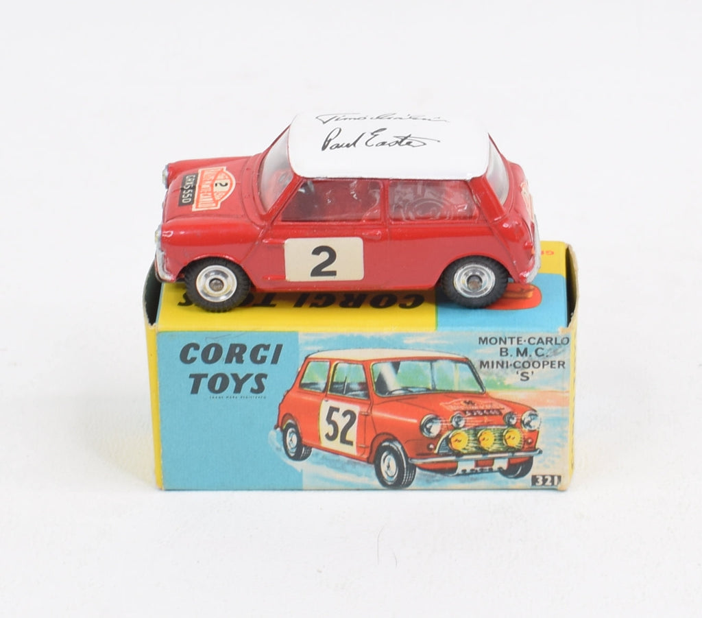 Corgi toys 321 B.M.C Mini Cooper 'S' Virtually Mint/Lovely box – JK DIE ...