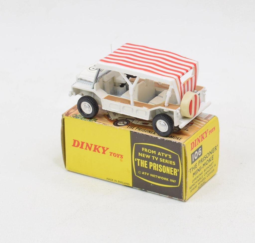 Dinky toys 106 'The Prisoner' Mini Moke Virtually Mint/Boxed – JK DIE ...