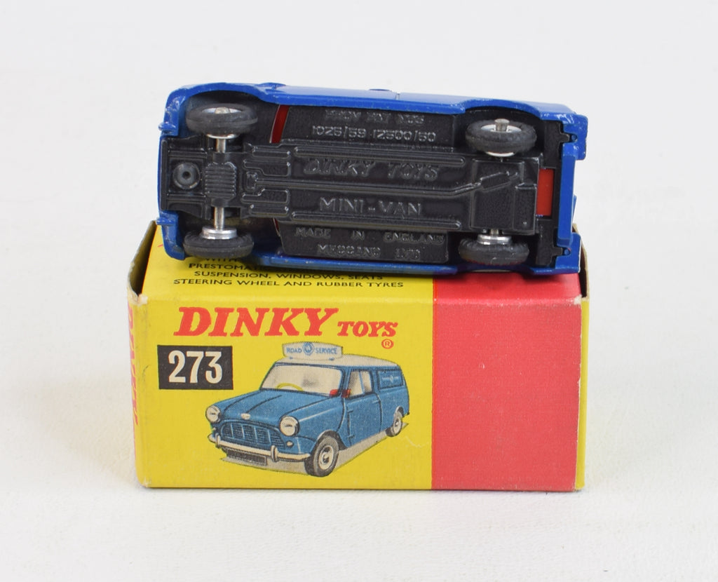 Dinky Toys 273 R.A.C Minivan Virtually Mint/Nice box "Carlton Collecti ...
