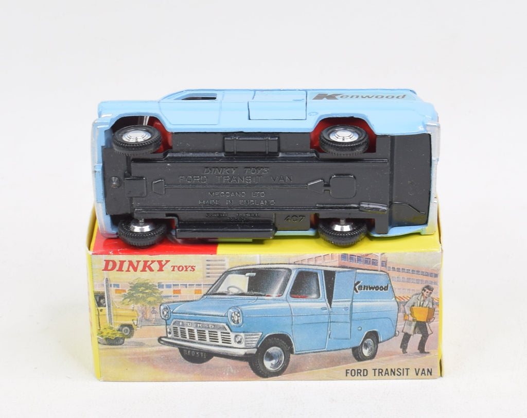 Dinky toy 407 'Kenwood' Ford Transit Virtually Mint/Nice box – JK DIE ...