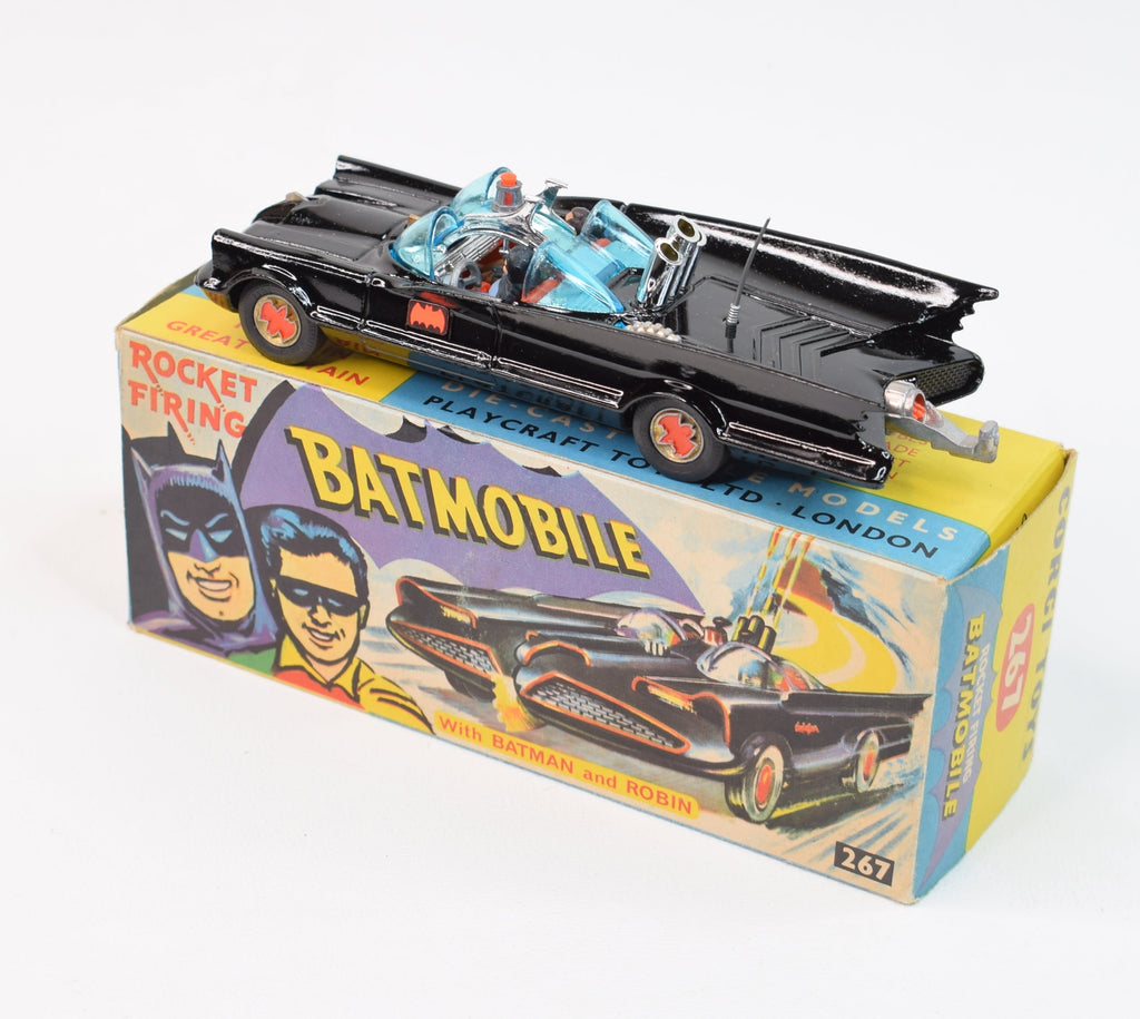 Corgi toys 267 Batmobile Virtually Mint/Boxed (1st issue without door ...