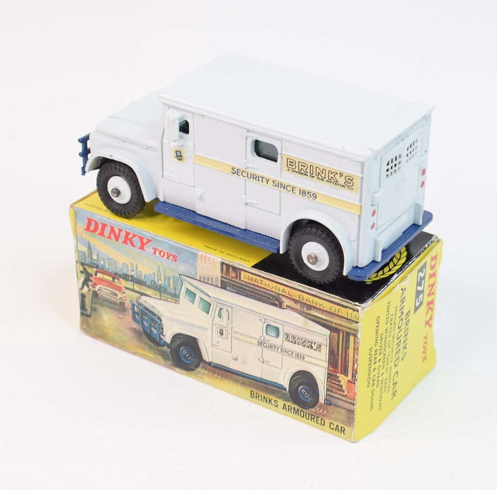 Dinky toys 275 Brinks Armoured Car Virtually Mint/Boxed – JK DIE-CAST ...