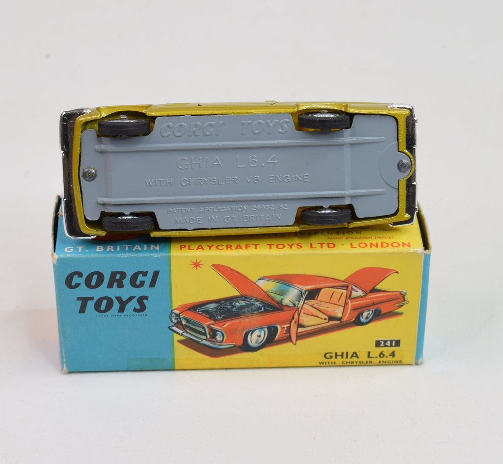 Corgi toys 241 Ghia 6.4 Virtually Mint/Boxed 'JJP Vancouver' Collectio ...