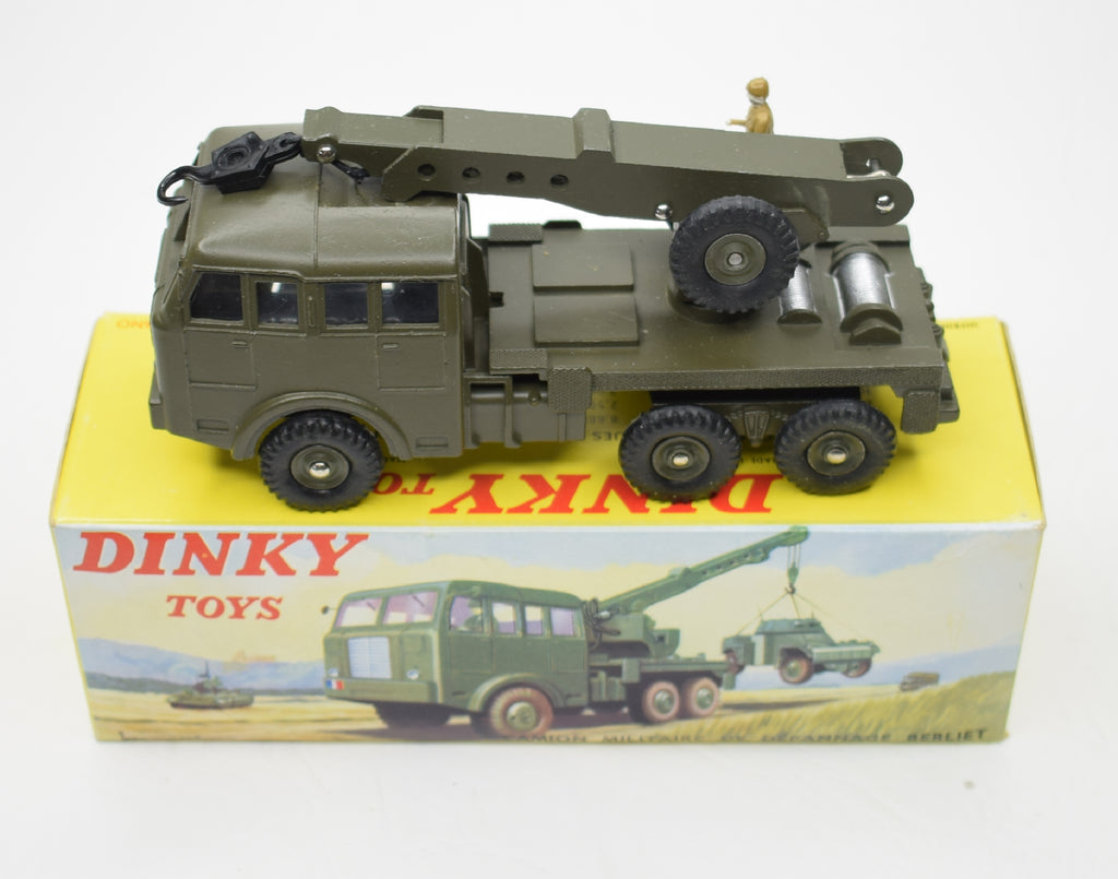 French Dinky 826 Berliet Military Breakdown Truck Virtually Mint/Boxed ...