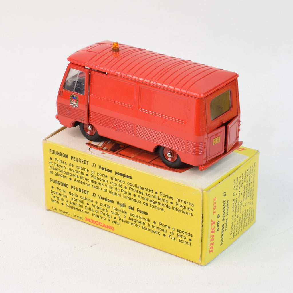 French Dinky 570p Fourgon 'Pompiers' Virtually Mint/Boxed – JK DIE-CAST ...