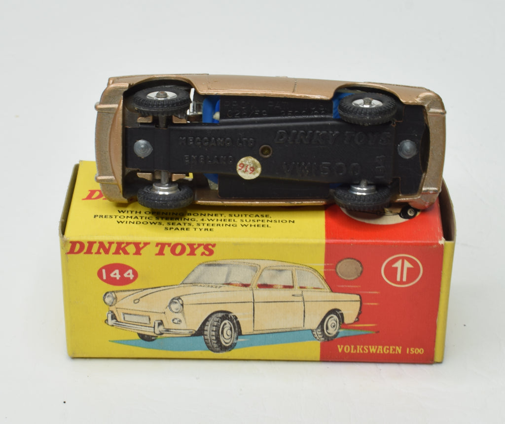 Dinky Toys 144 VW 1500 Very Near Mint/Boxed 'Brecon' Collection Part 2 ...