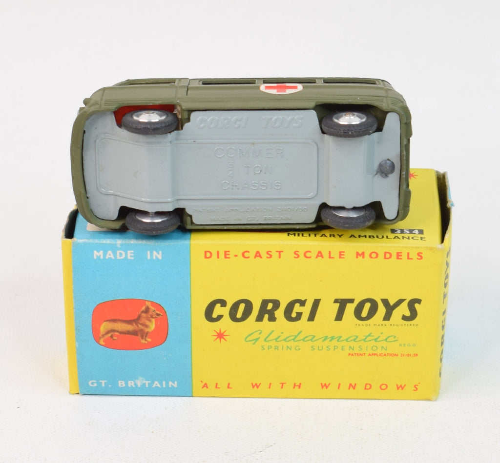 Corgi toys 354 Military Commer Ambulance Virtually Mint/Boxed – JK DIE ...