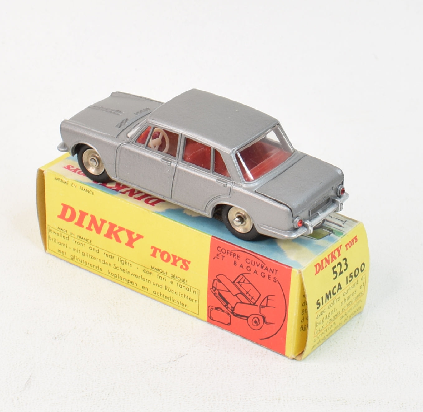 French Dinky 523 Simca 1500 Virtually Mint/Boxed – JK DIE-CAST MODELS