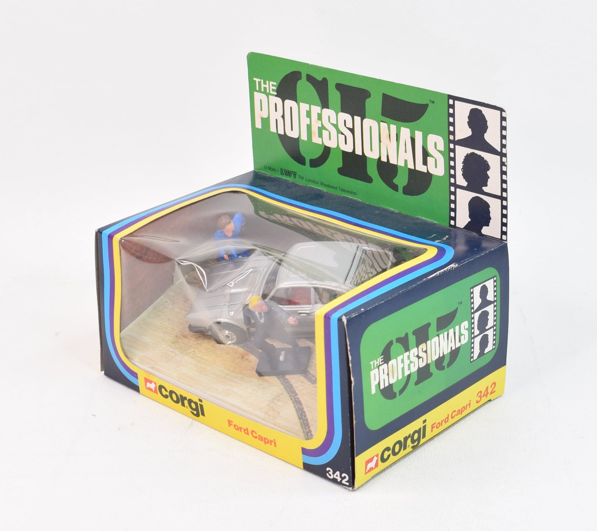 Corgi toys 342 The Professionals - Ford Capri - Mint/Boxed – JK DIE ...