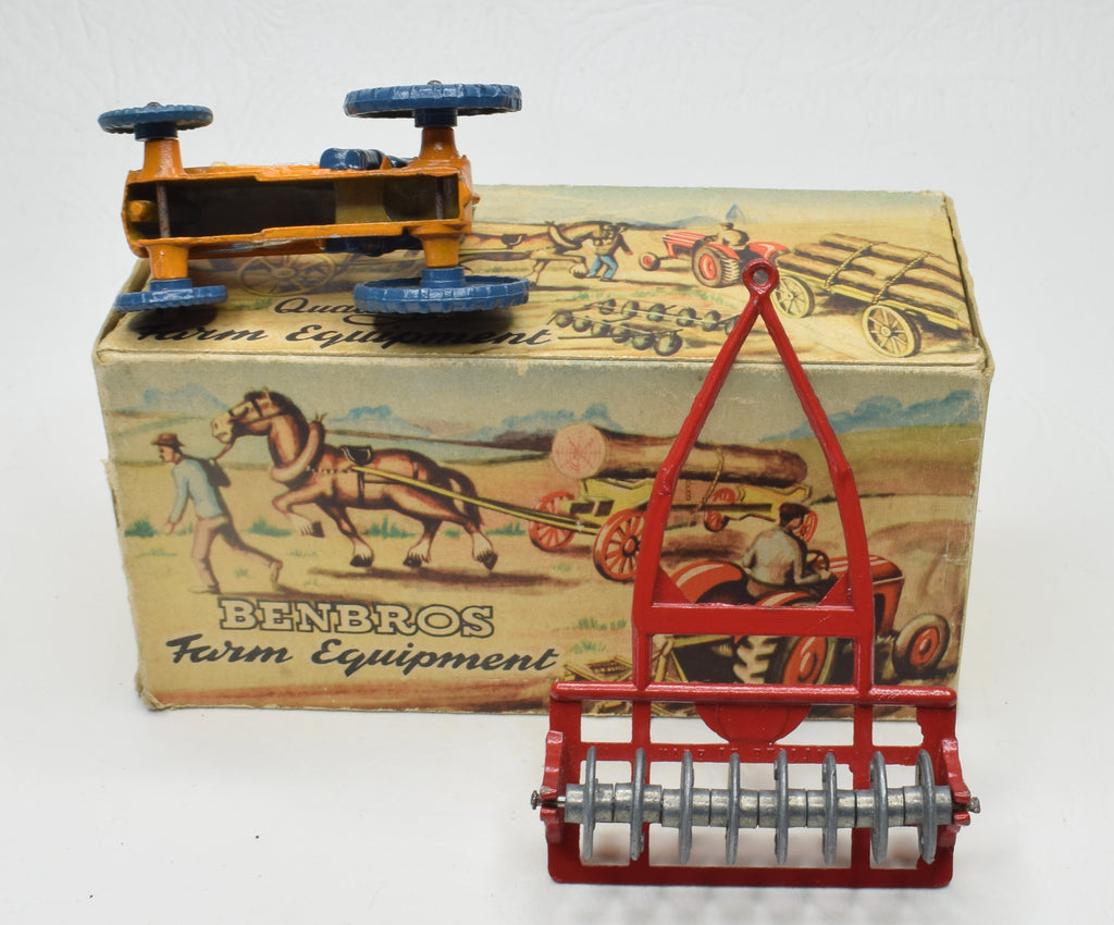 Benbros Tractor & Harrow Very Near Mint/Boxed – JK DIE-CAST MODELS