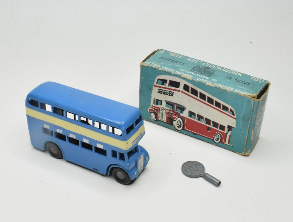 Chad Valley - Wee Kin Double Decker Bus Very Near Mint/Boxed – JK DIE ...