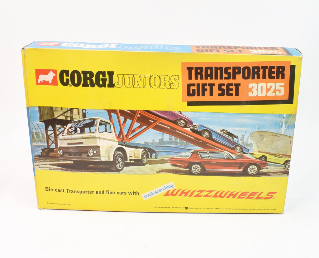 Corgi Juniors 3025 Transporter gift set Virtually Mint/Boxed – JK DIE ...