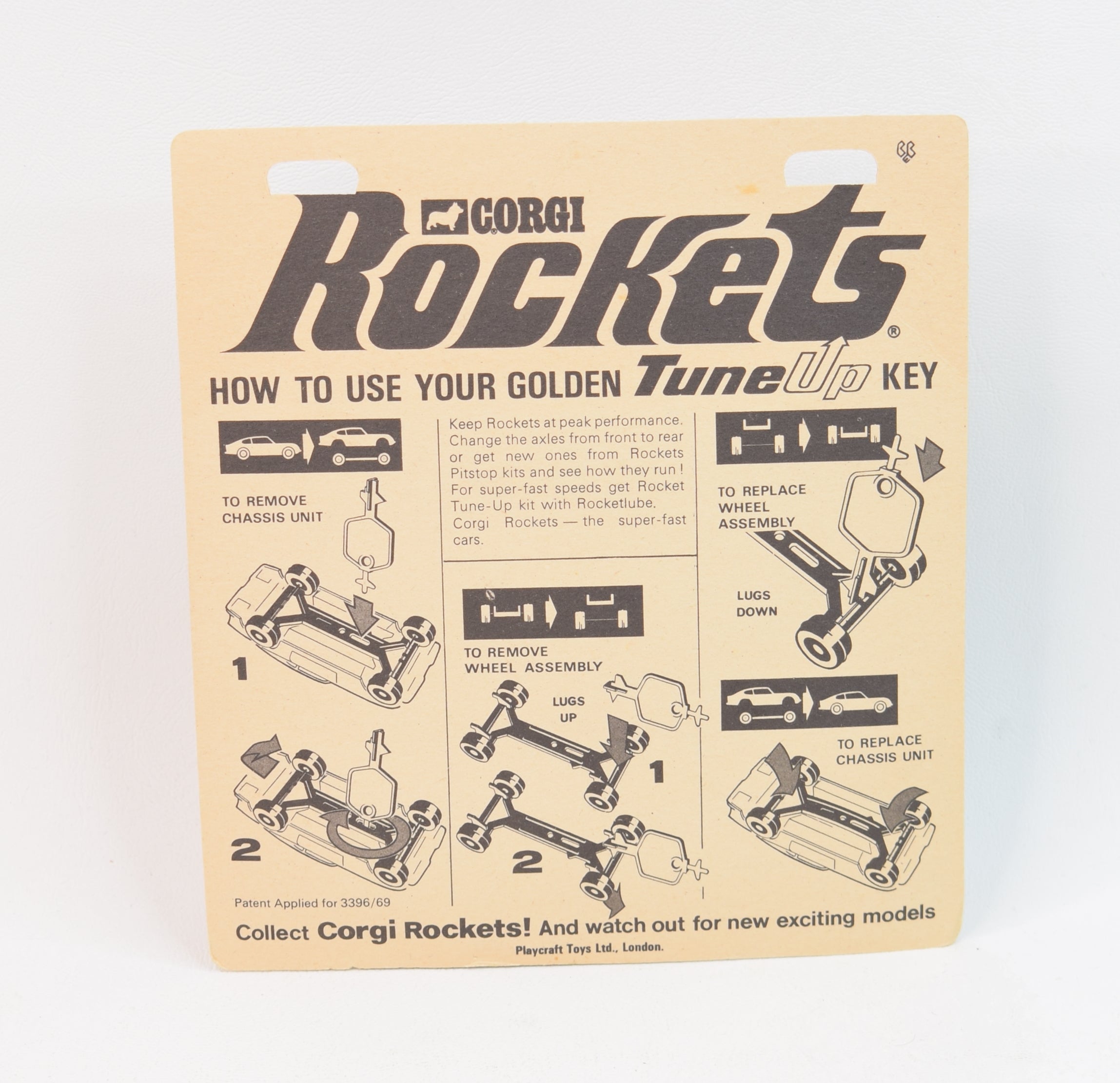 Corgi Rockets 916 Alfa Romeo Carabo Mint/Nice card & blister (RO) – JK ...