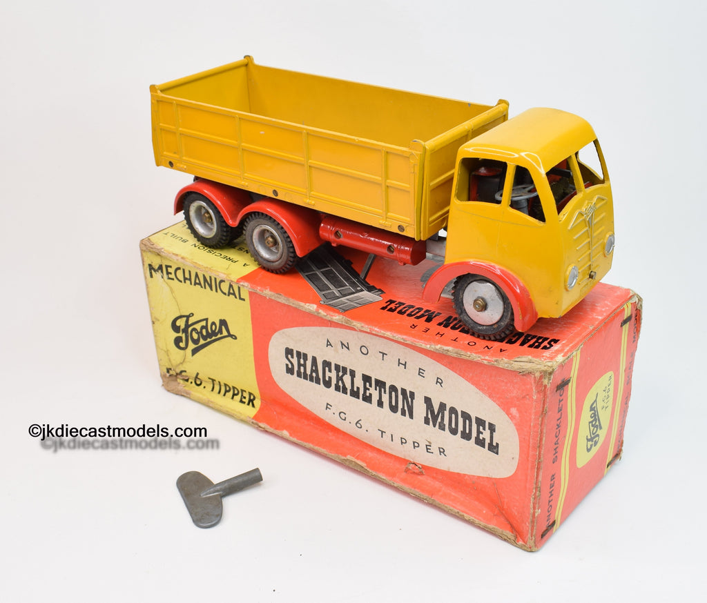 Shackleton Foden FG6 Tipper Lorry Very Near Mint/Boxed – JK DIE-CAST MODELS